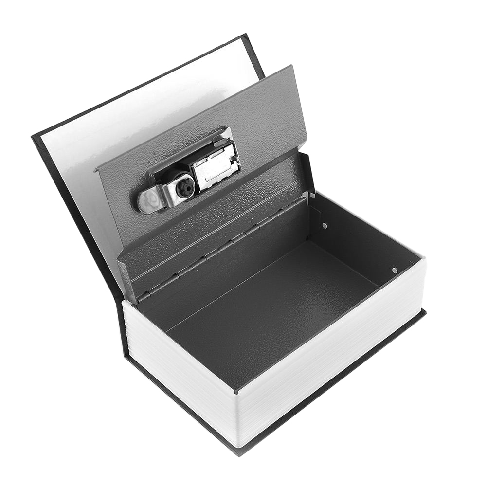 CTO Steel Dictionary Hidden Money Box Key Lock Black | Lazada.co.th