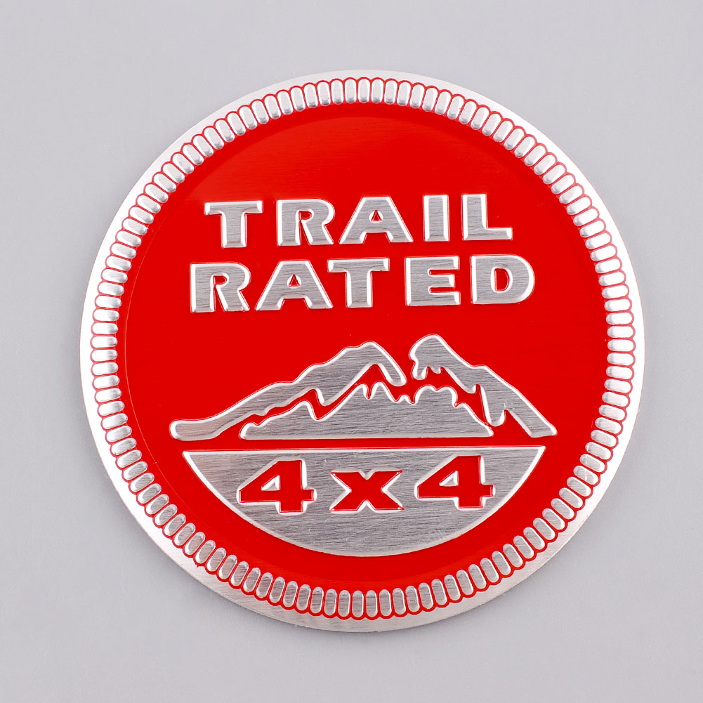 SUV Trail Rated 4x4 Emblem Decal Sticker Badge Medal Paster For Jeep ...