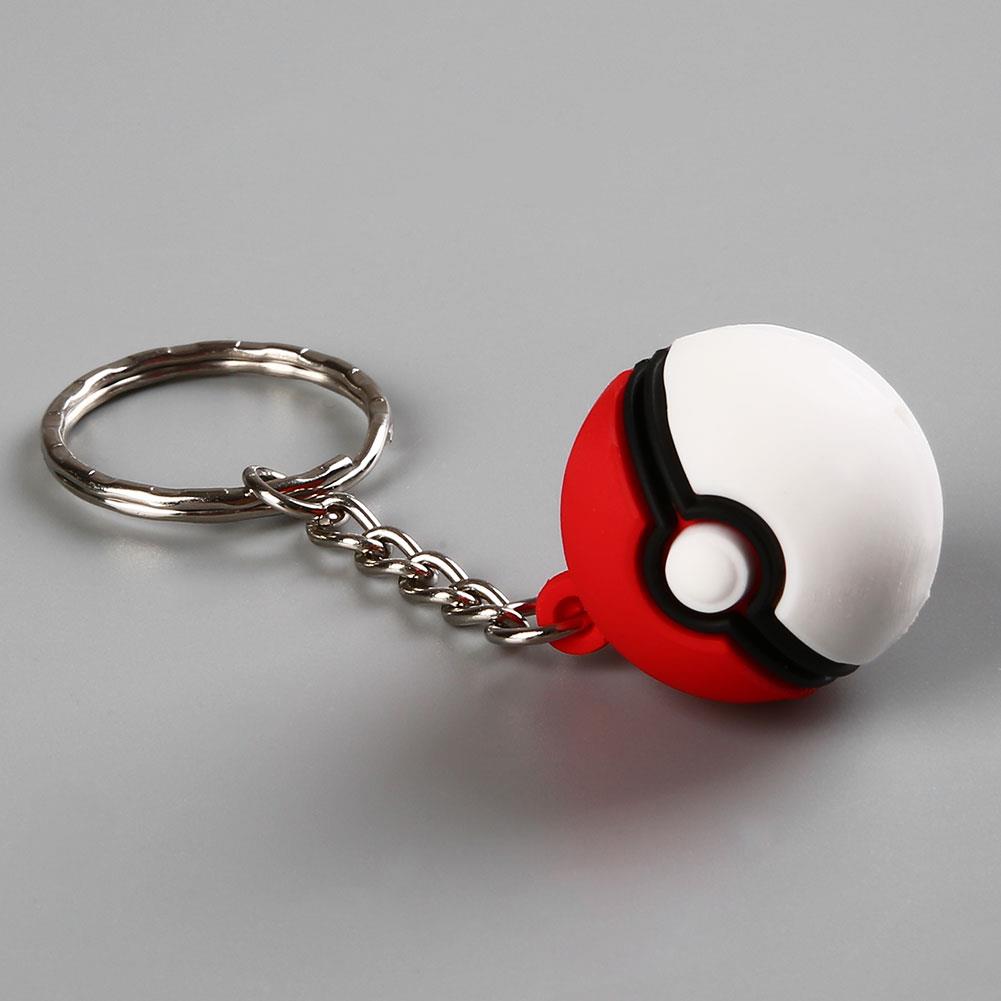 Pokemon Go Poke Ball Happy Jump Key Chain Ring Keyring Keychain Gift ...