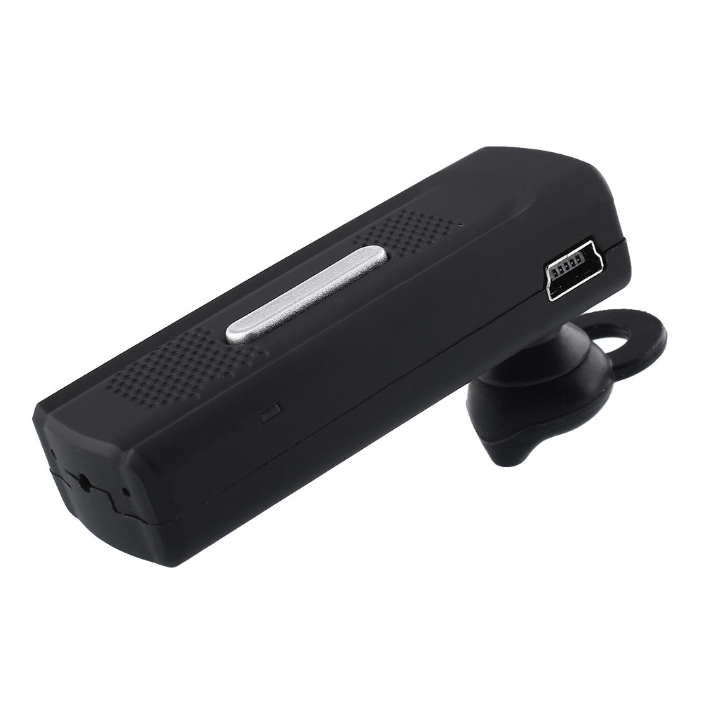 New HD Bluetooth Headset Mini Spy Hidden Camera Audio Recorder Cam DVR ...